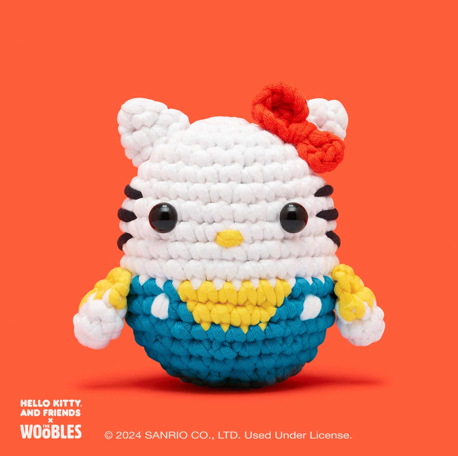 The Woobles - Hello Kitty® Beginner Crochet Kit | Tink & The Frog Yarn ...