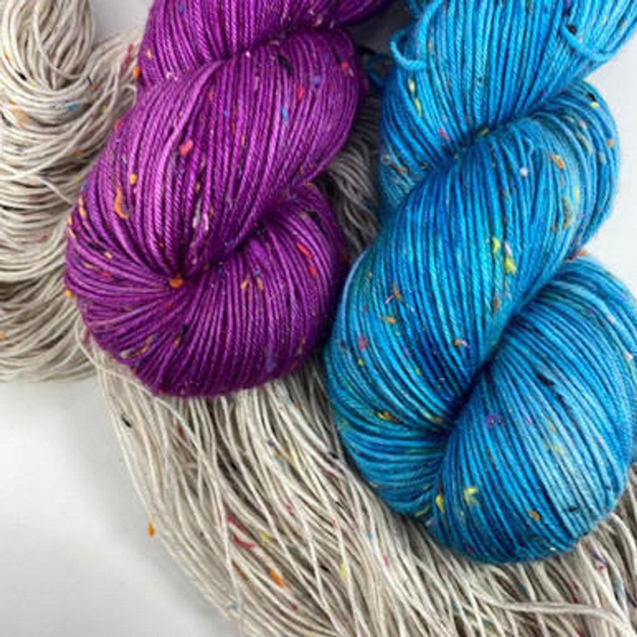 Confetti Tweed - Wonderland Yarns | Tink & The Frog Yarn Shop | Adrian, MI